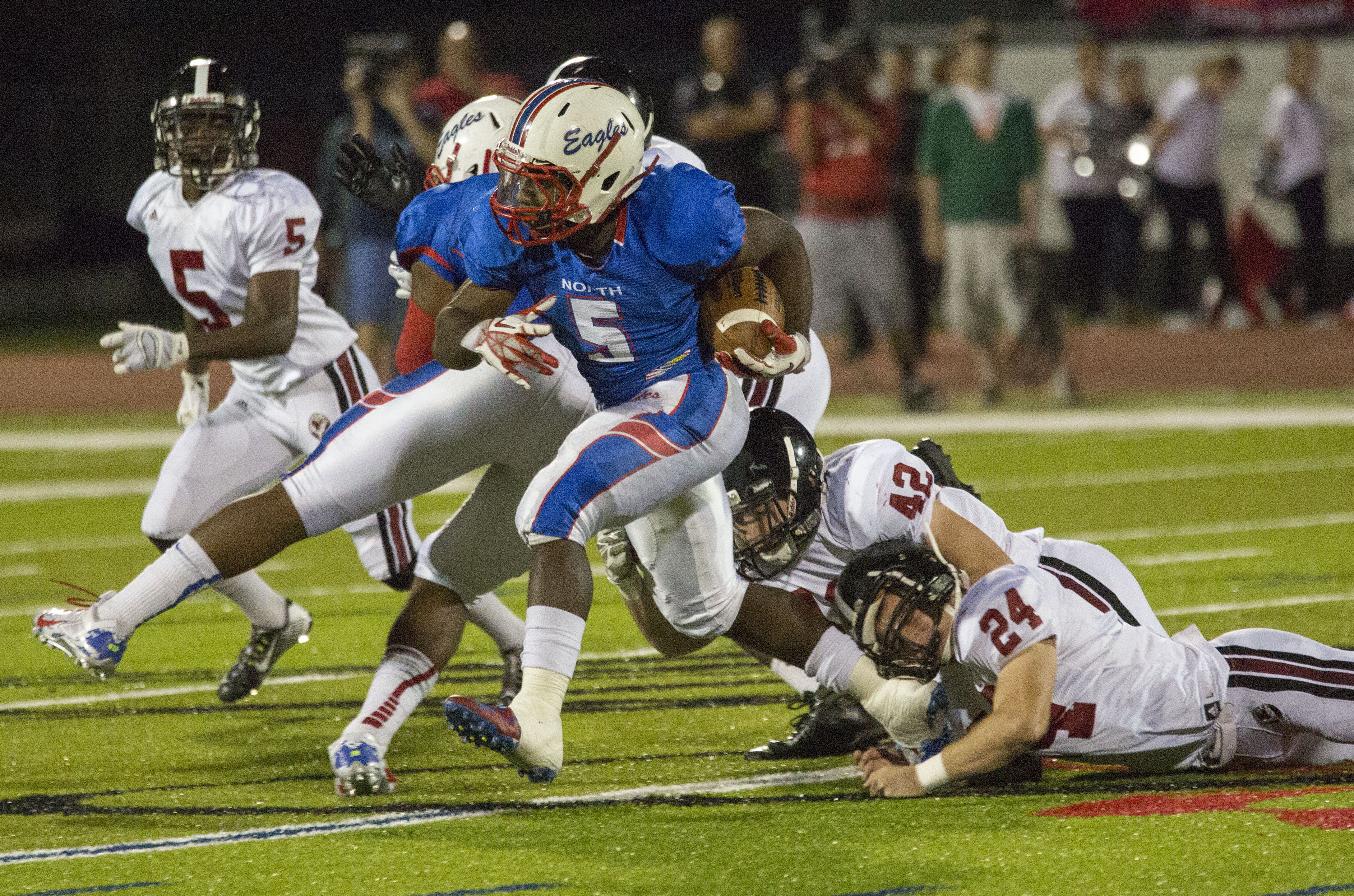 Photo gallery: Lawrence High Football vs. Olathe North | News, Sports ...